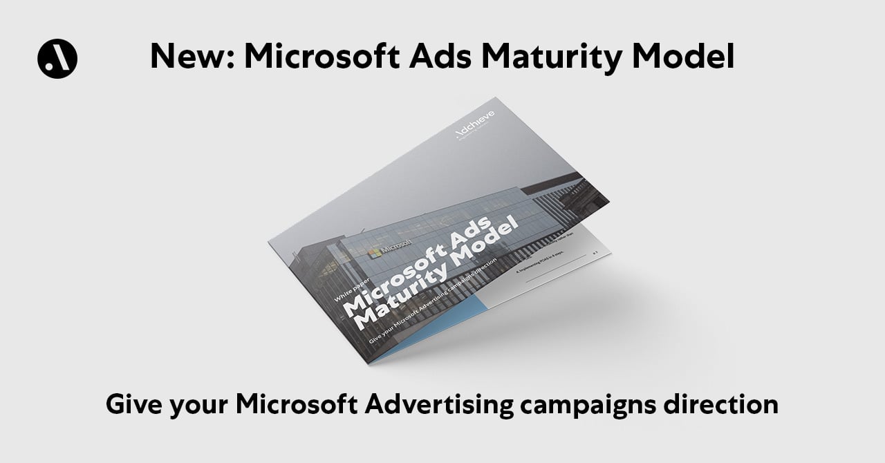 White paper Microsoft ads maturity model | Adchieve